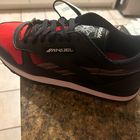 Reebok | Shoes | Mens Reebok Anuel Aa Leather Sneakers | Poshmark